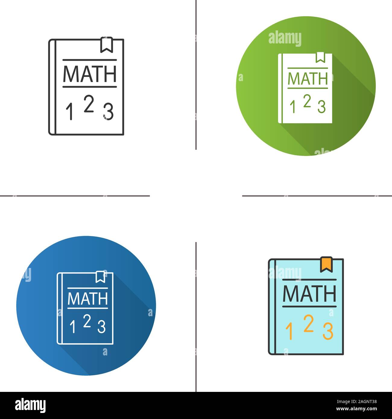 Design art negative space book cover Stock Vector Images - Alamy