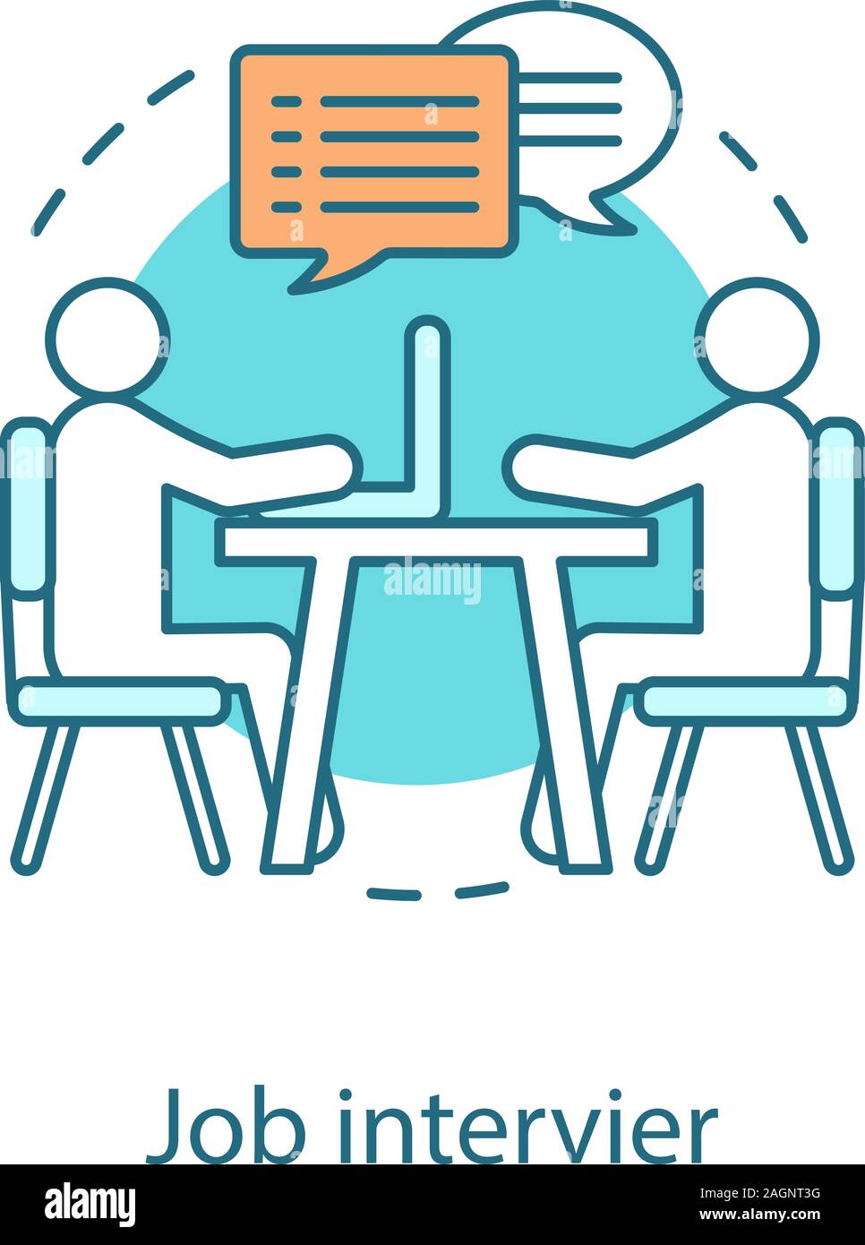 Job Interview Drawing