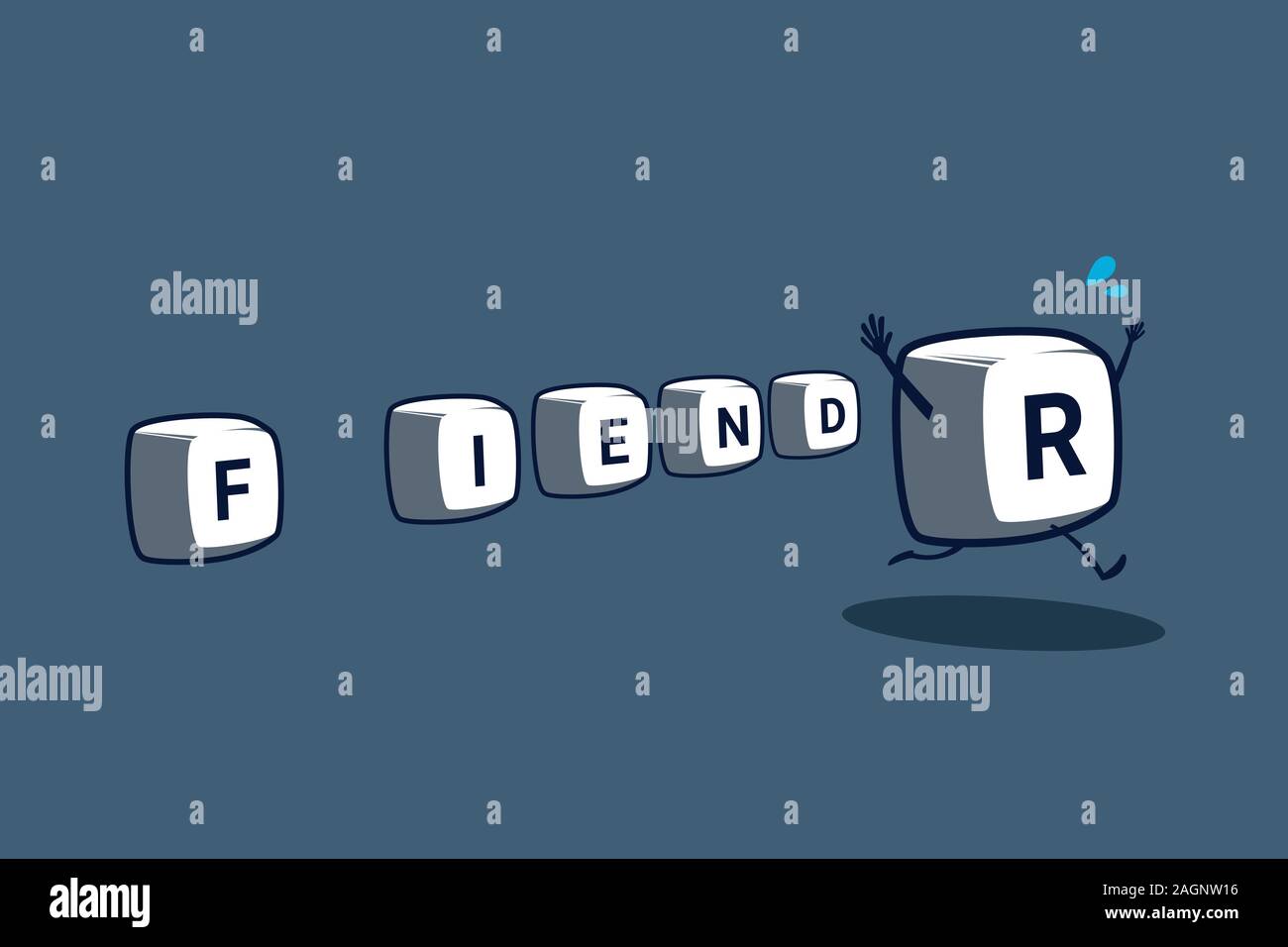 Letter to friend Stock Vector Images - Alamy