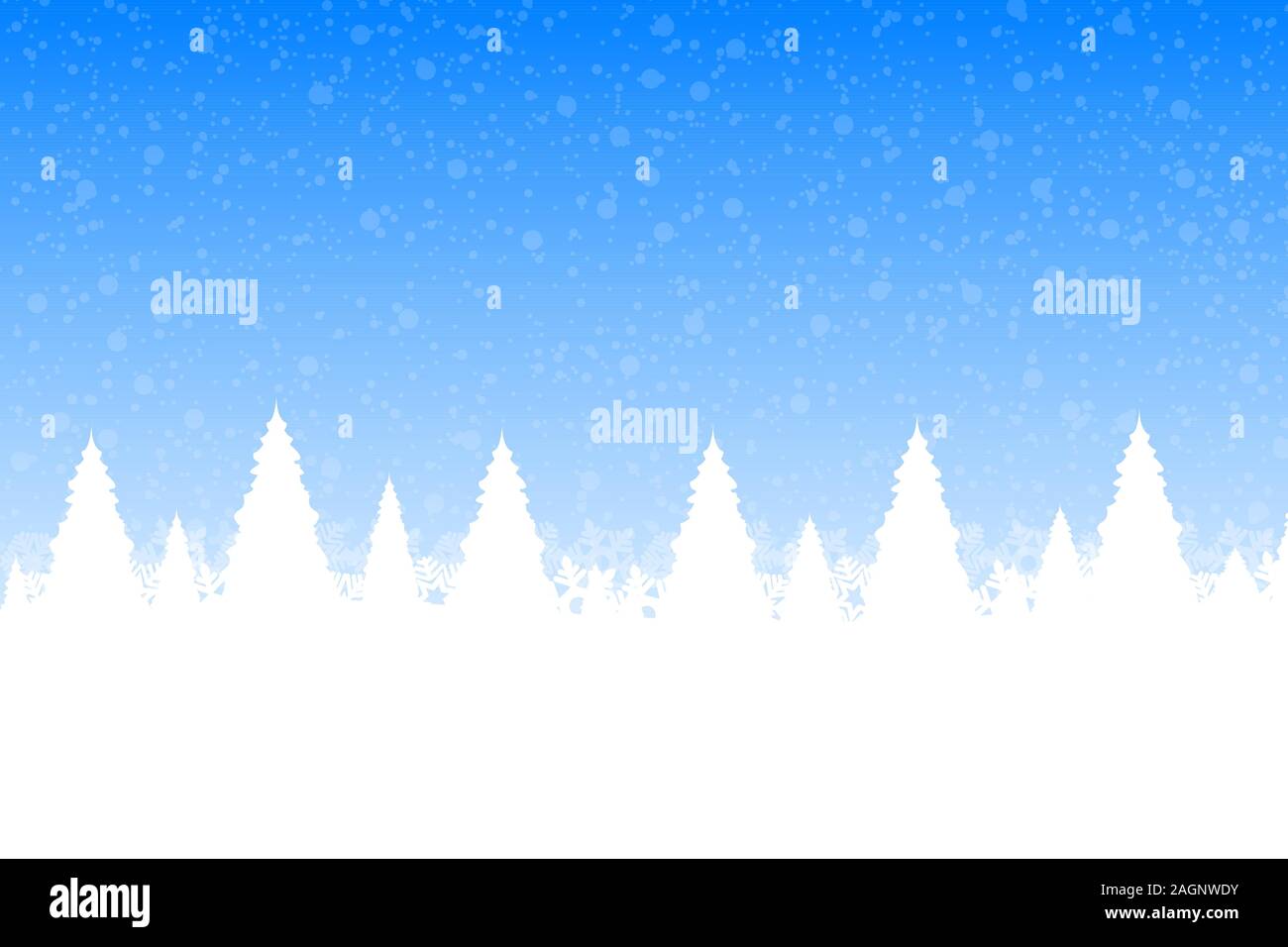 Cold forest walk trees Stock Vector Images - Alamy