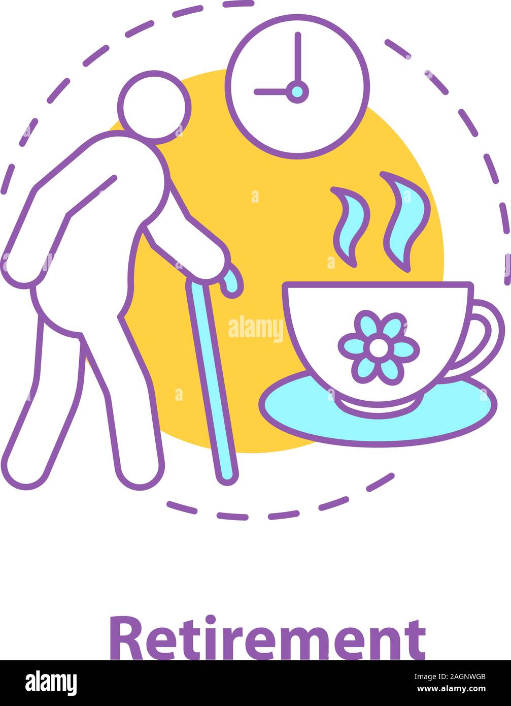 Retirement Illustration