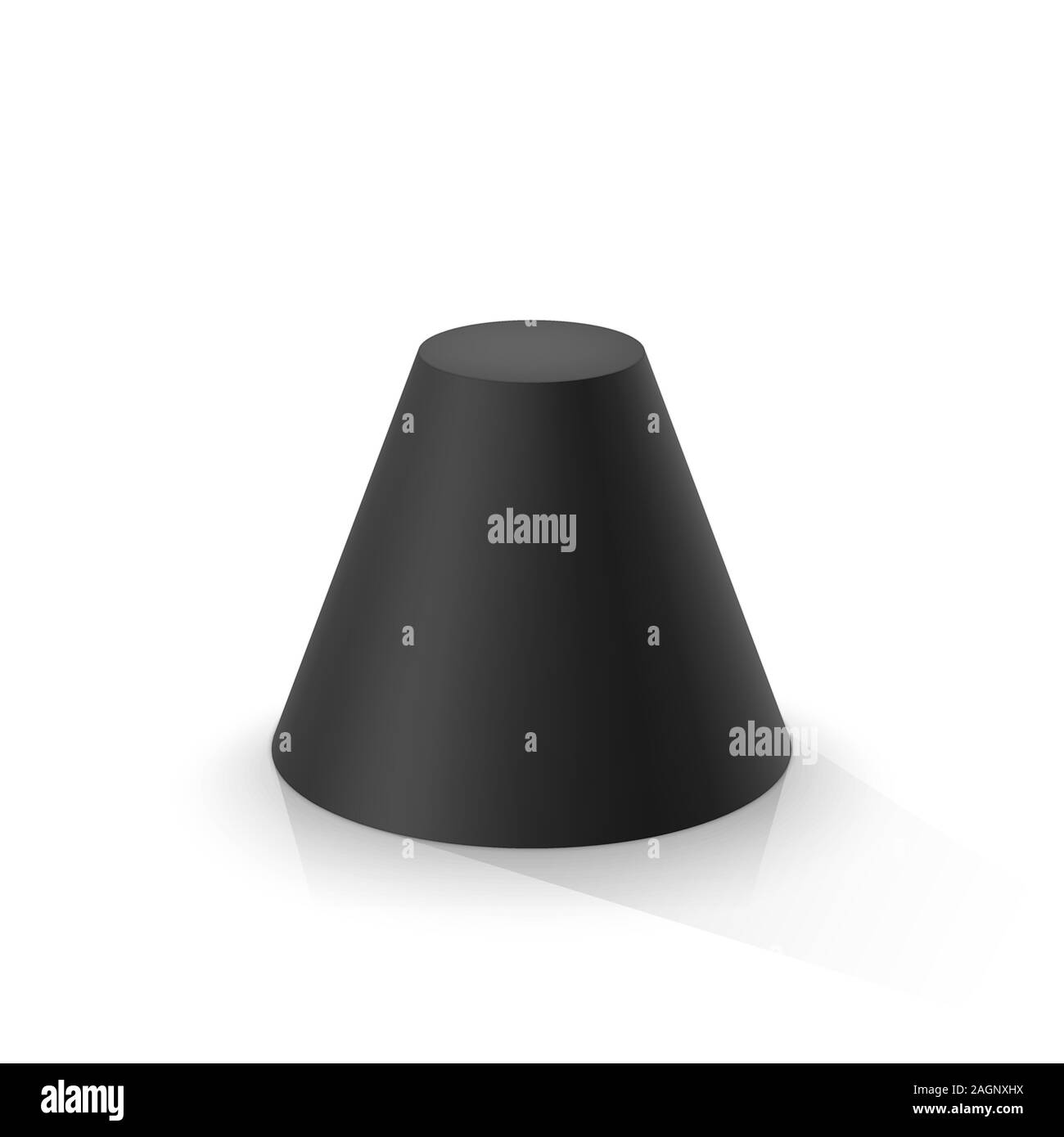 Frustum cone Stock Vector Images - Alamy