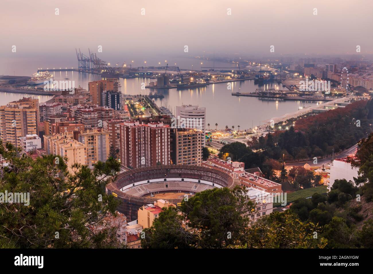 Landscape in malaga hi-res stock photography and images - Alamy
