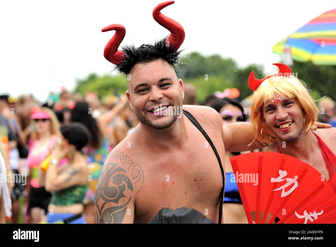 Carnival rio devil hi-res stock photography and images - Alamy