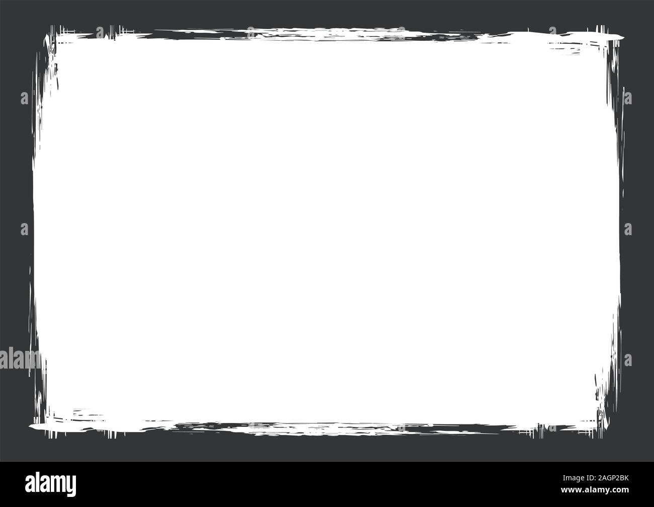 grunge rectangle background. Isolated Vector Illustration Stock Vector ...