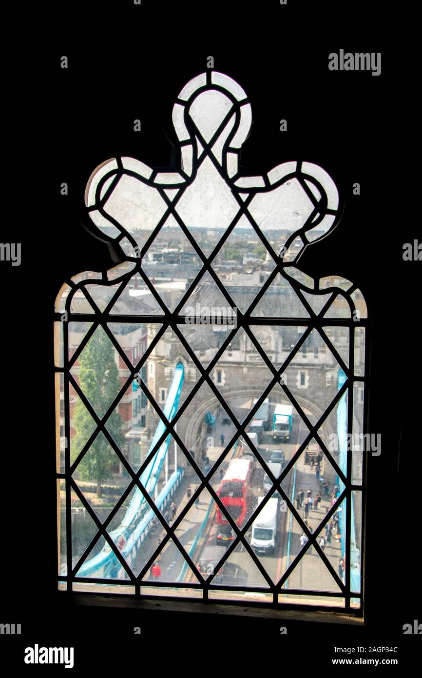 August 21, 2019 – Tower Bridge, London, United Kingdom. A view from the ...