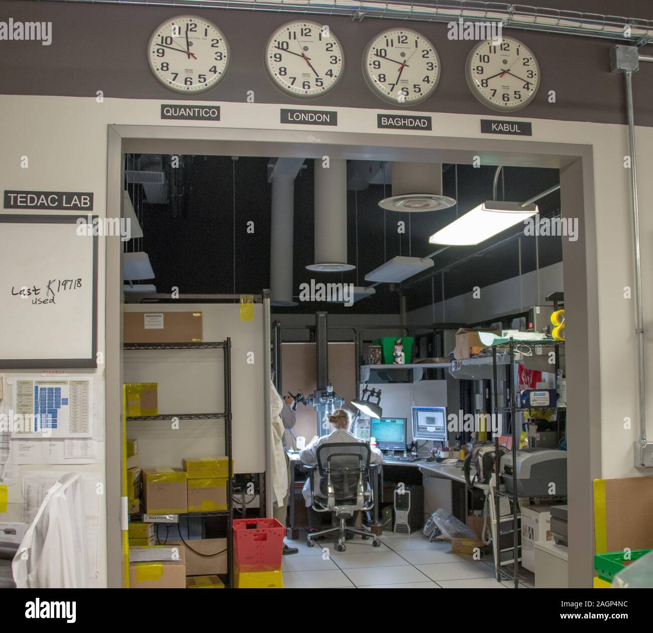 Explosive device examination and analysis at the FBI Laboratory Stock ...