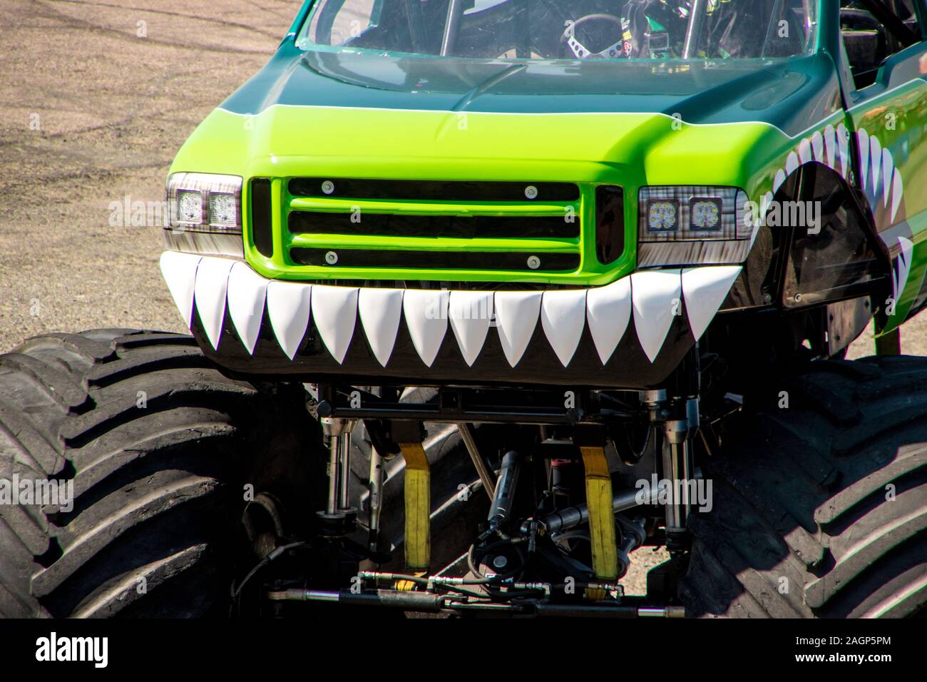 April, 20, 2019 : Santa Pod, Milton Keynes, United Kingdom. Just one of ...