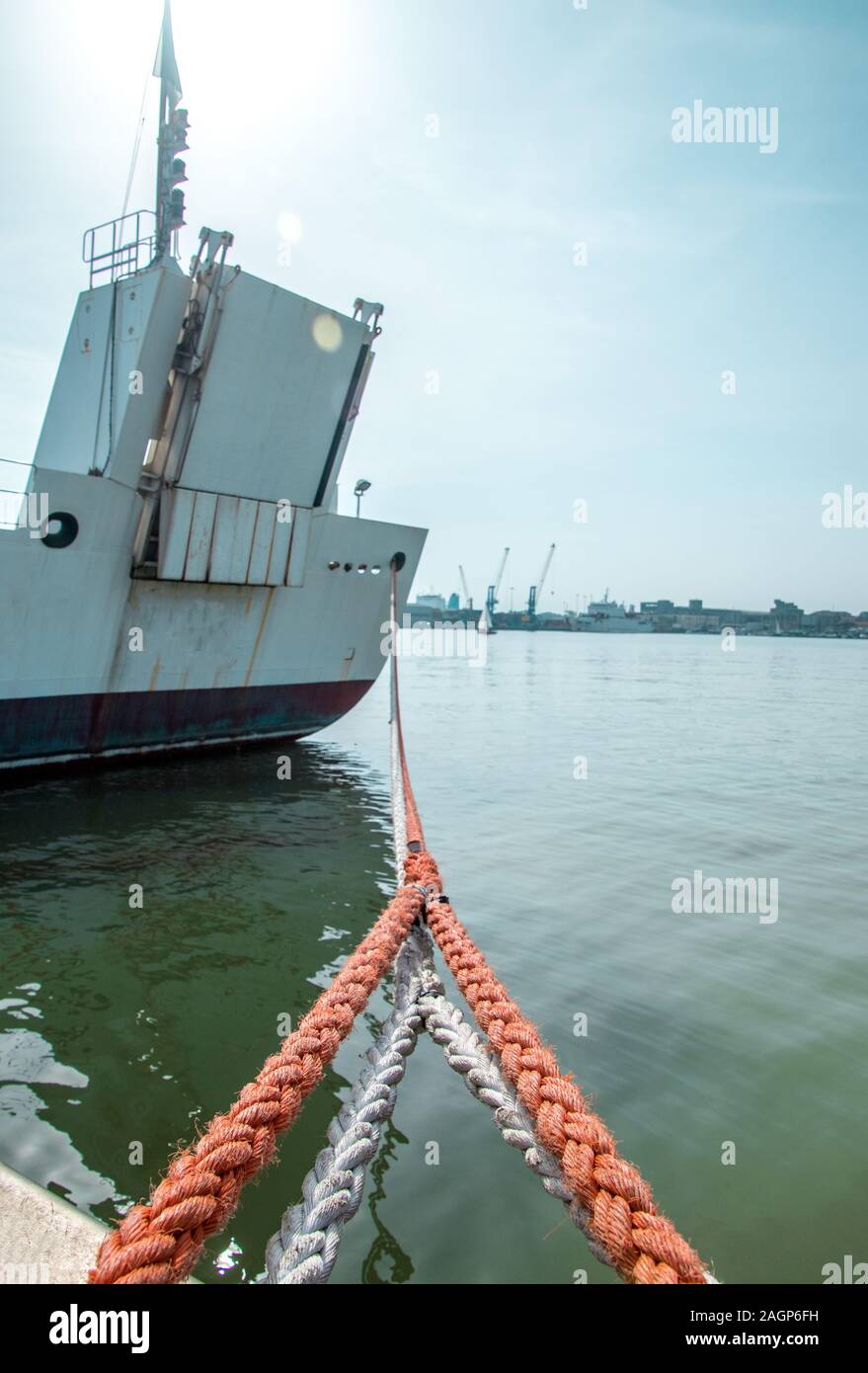 Large ship, rear view hi-res stock photography and images - Alamy