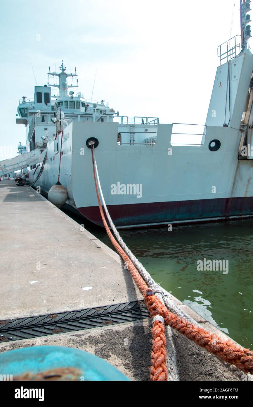 Large ship, rear view hi-res stock photography and images - Alamy