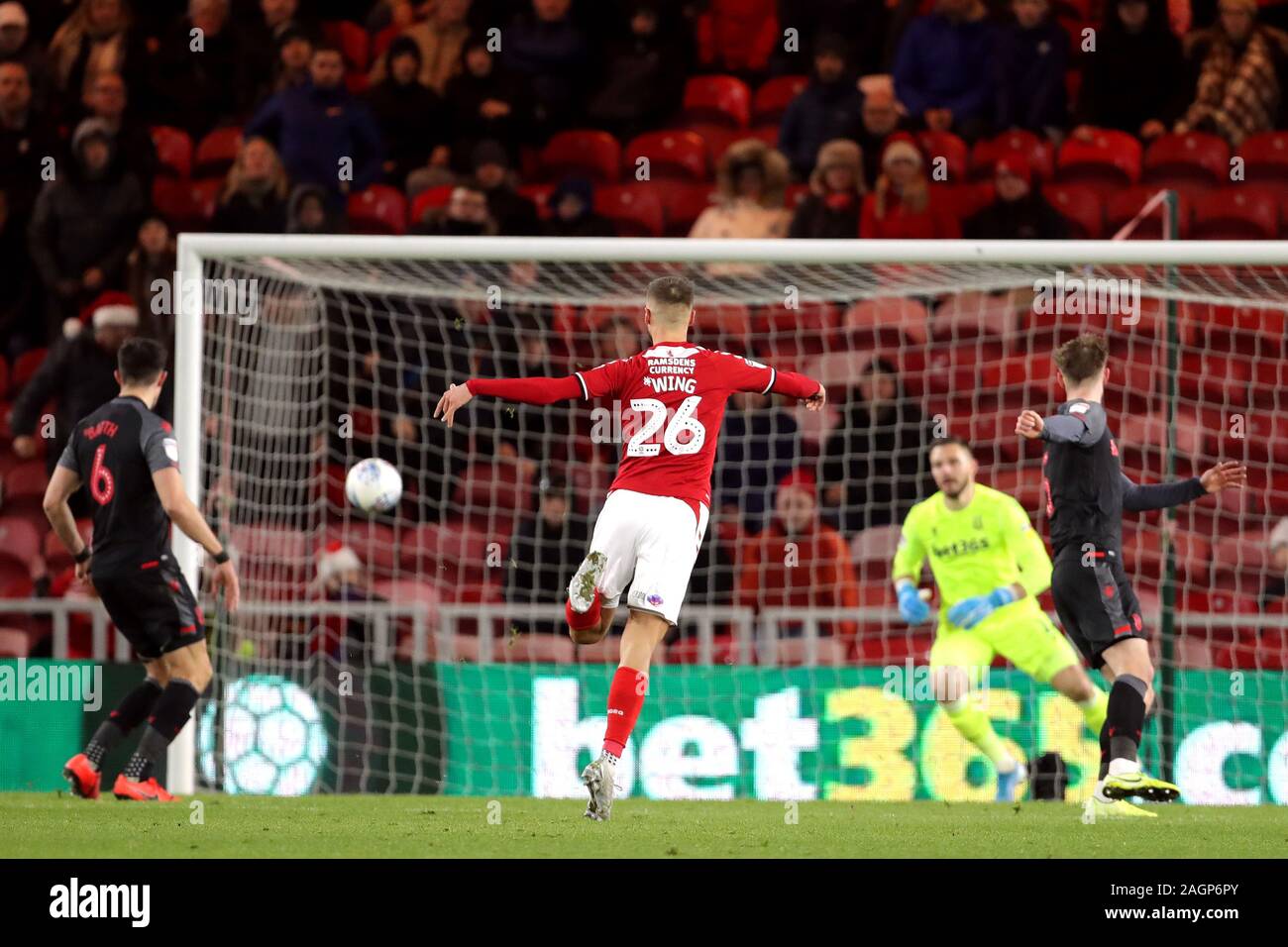 Middlesbroughs lewis wing scores hi-res stock photography and images ...