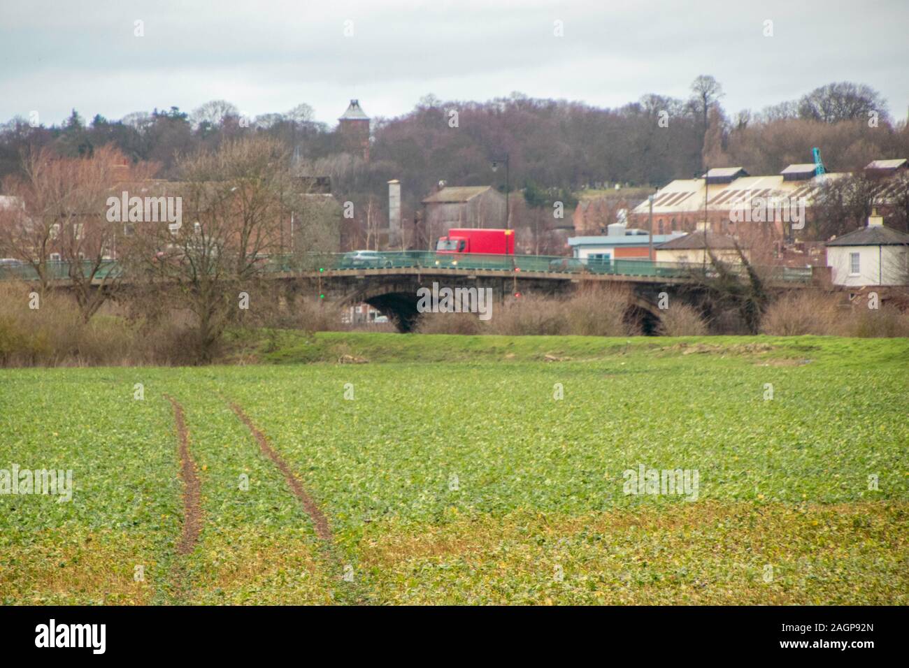 A view of a typical farmer's field Stock Photo - Alamy