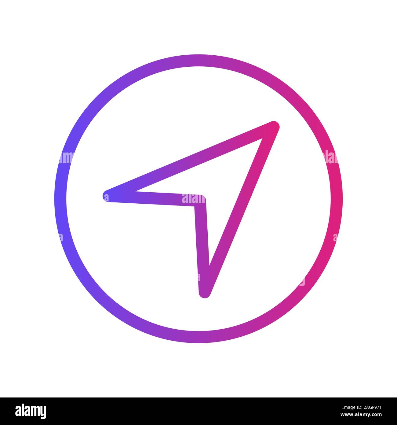 Minimalist navigation graphic hi-res stock photography and images - Alamy