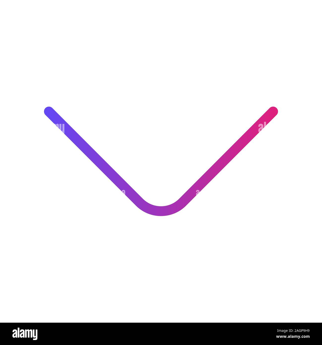 Arrow icons for ux Cut Out Stock Images & Pictures - Alamy