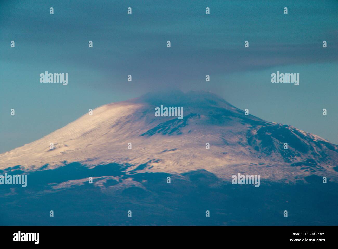 One of the world's most active volcanoes, Mount Etna. It's breathtaking ...