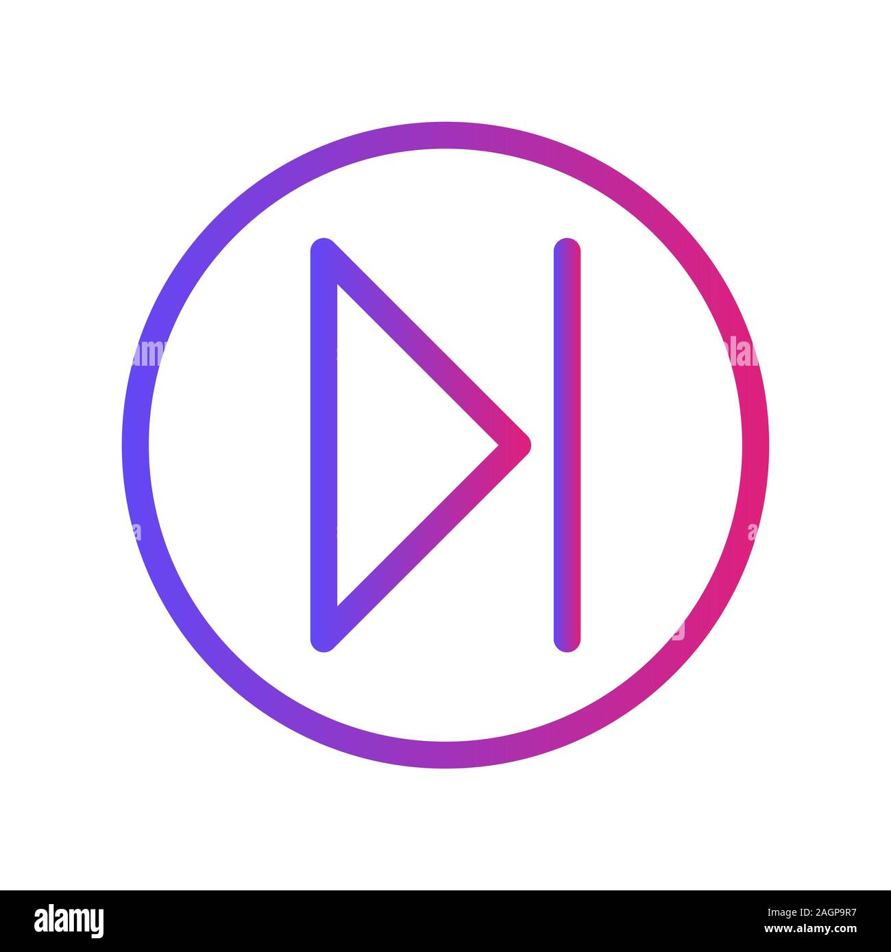 Ui control fast forward Cut Out Stock Images & Pictures - Alamy