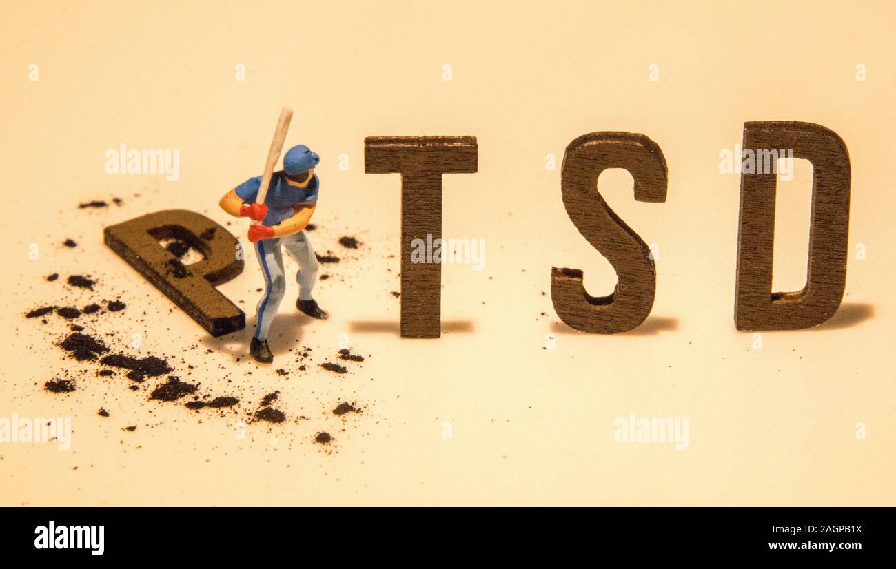A look at battling PTSD by breaking it down Stock Photo - Alamy