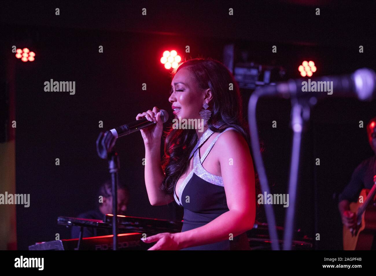 Whitley Neill Gin presents Rebecca Ferguson singing at Boisdale of ...