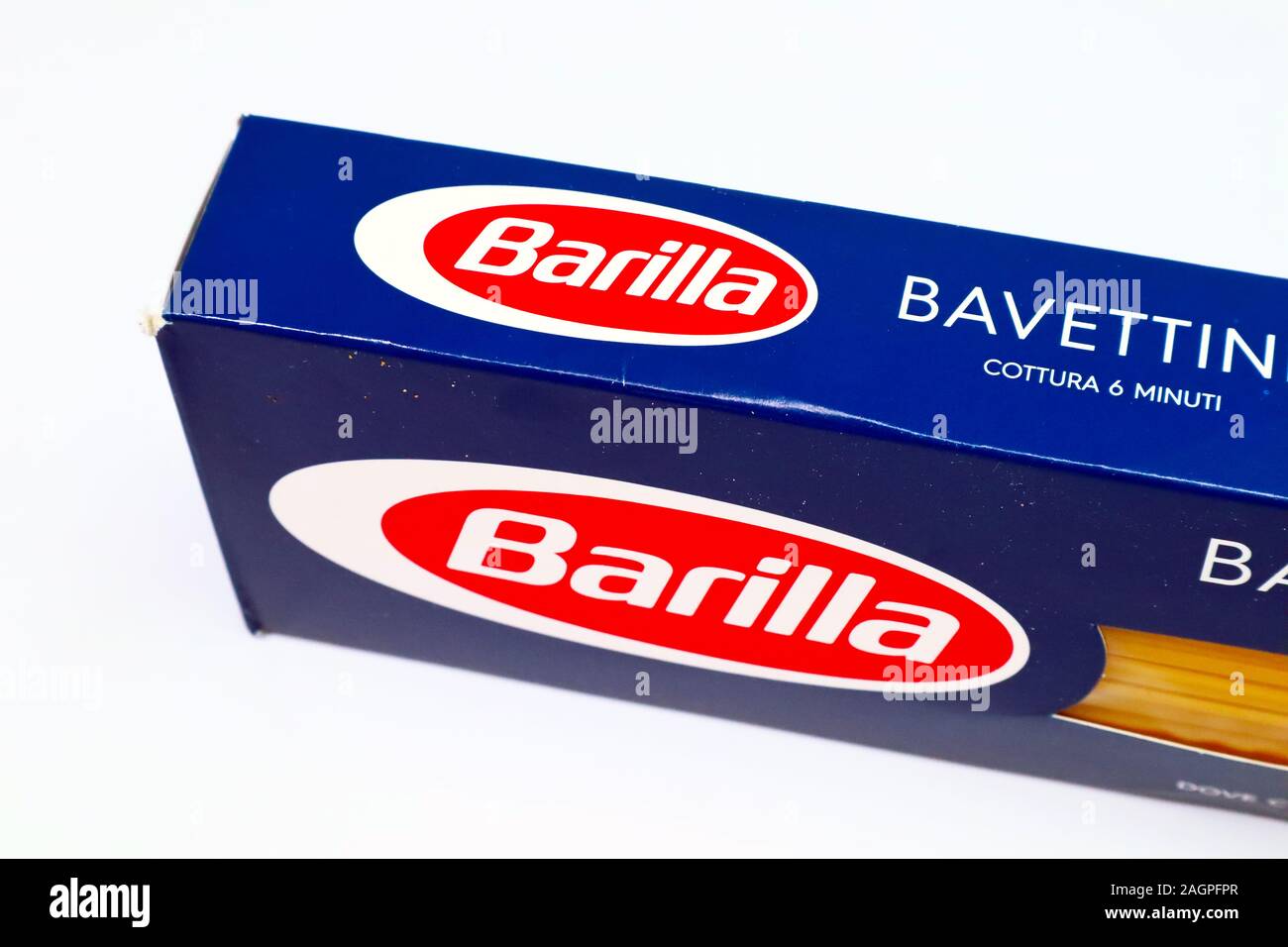 Pasta BARILLA. Traditional Italian Food Stock Photo - Alamy