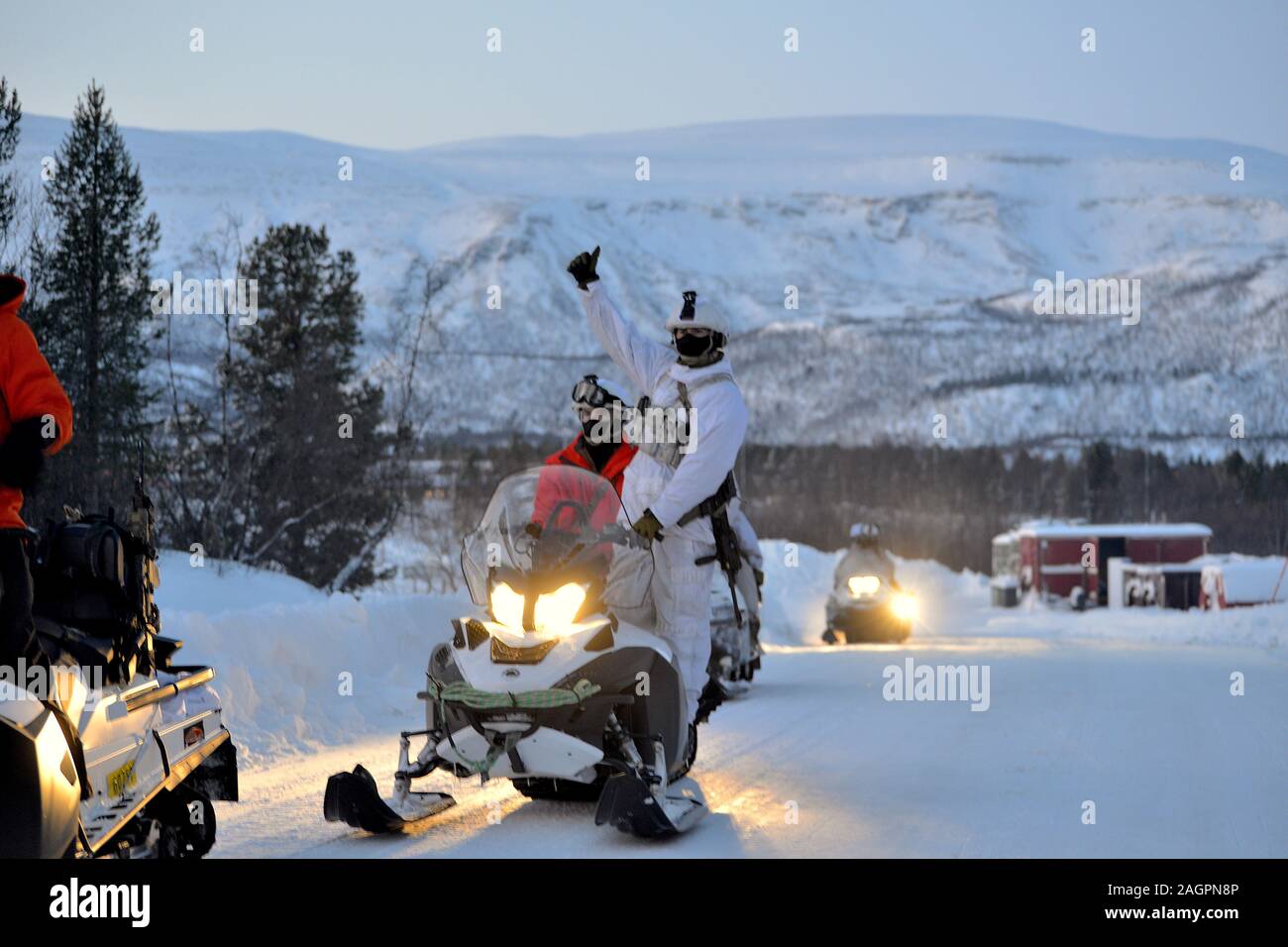 U.S. Air Force special tactics members assigned to the 352nd Special ...