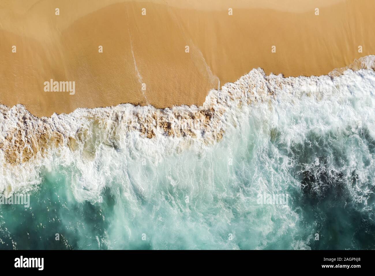 Wave Crashing Onto A Beach High Resolution Stock Photography and Images ...