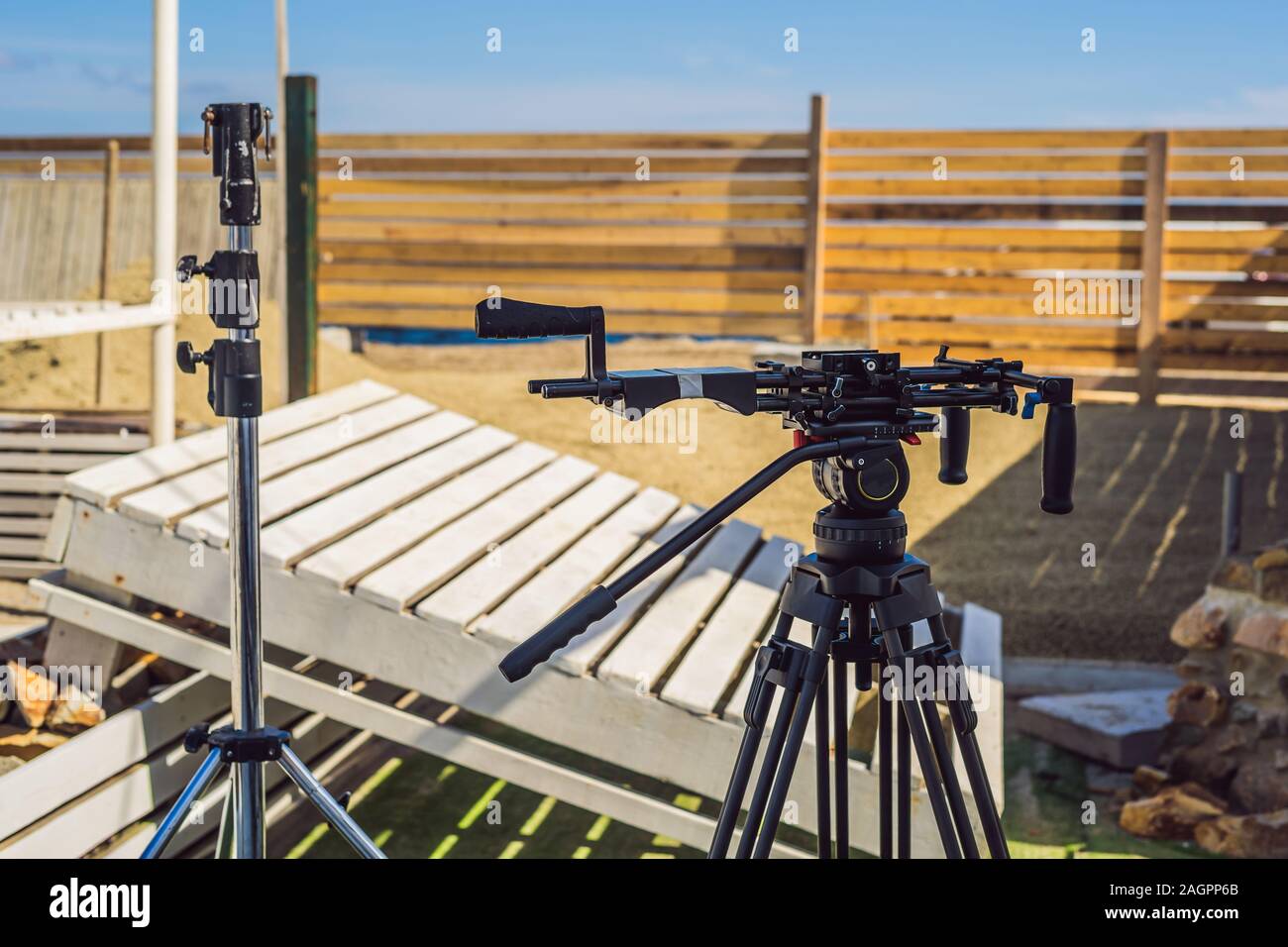 Photographing crew hi-res stock photography and images - Alamy