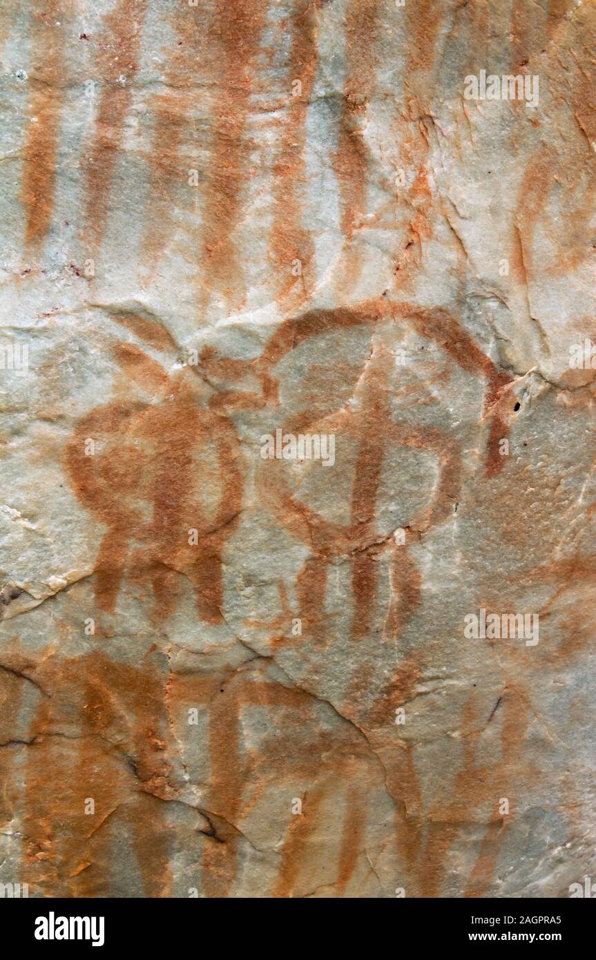 Schematic cave paintings hi-res stock photography and images - Alamy