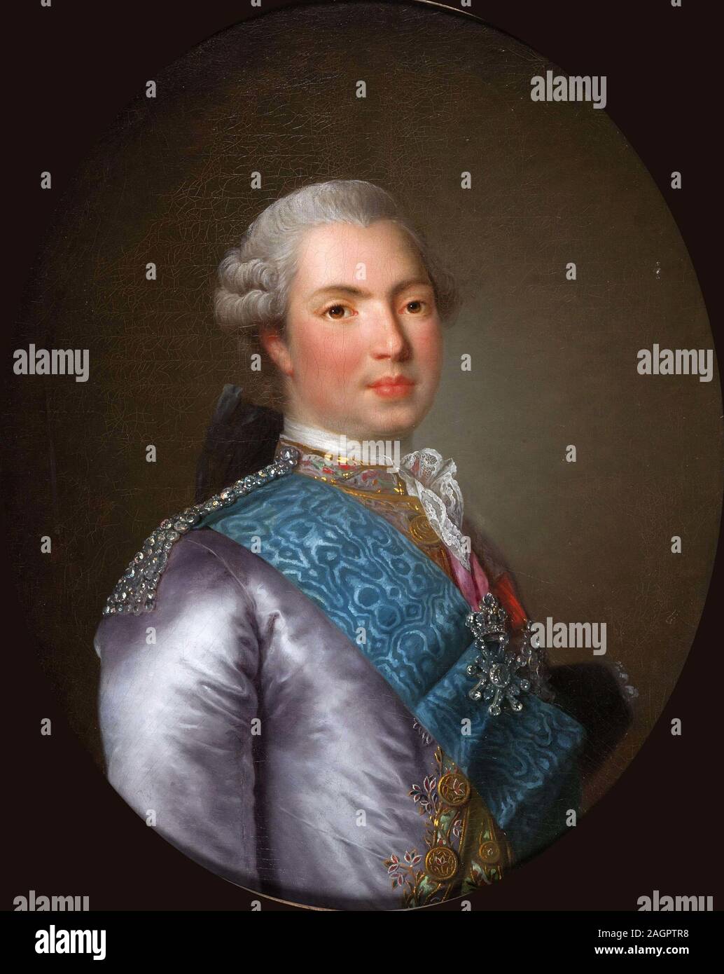 Louis Stanislas Xavier (1755-1824), Count of Provence. Museum: Musée de ...