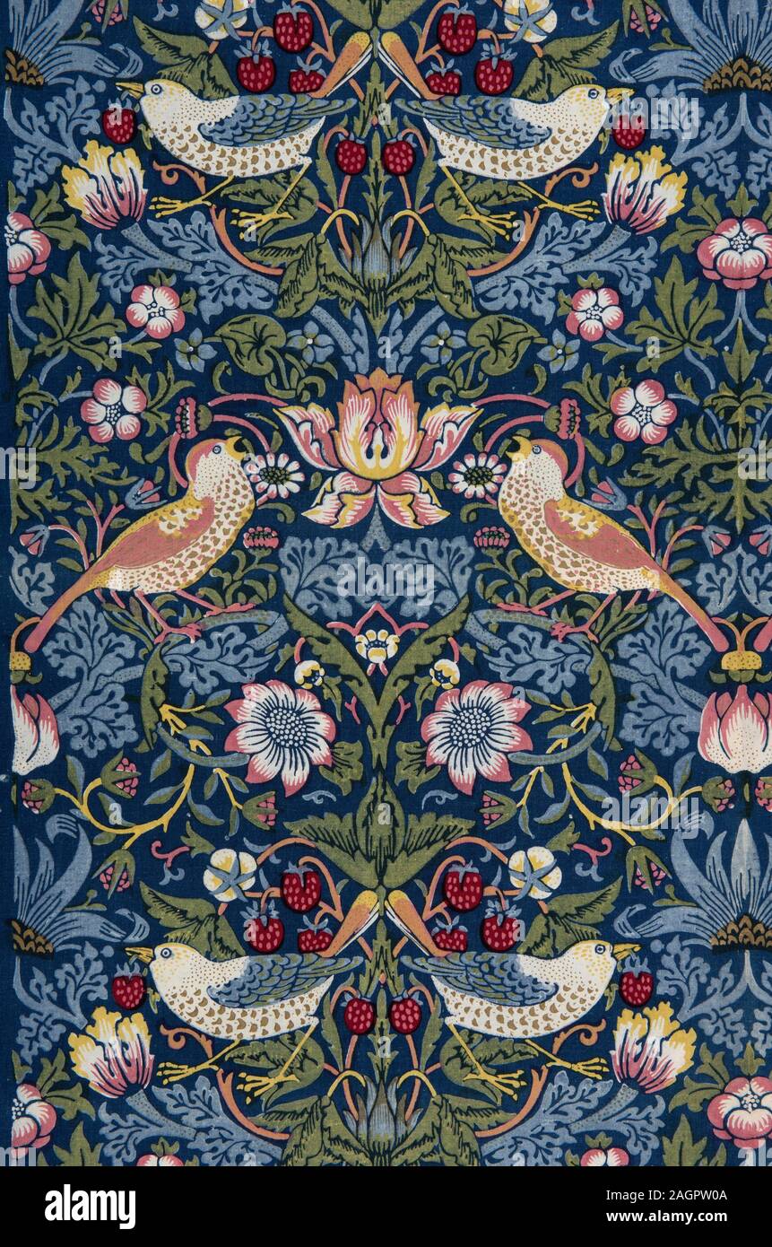 Strawberry Thief. Decorative fabric. Museum: The William Morris Society ... Strawberry Thief. Decorative fabric. Museum: The William Morris Society ...