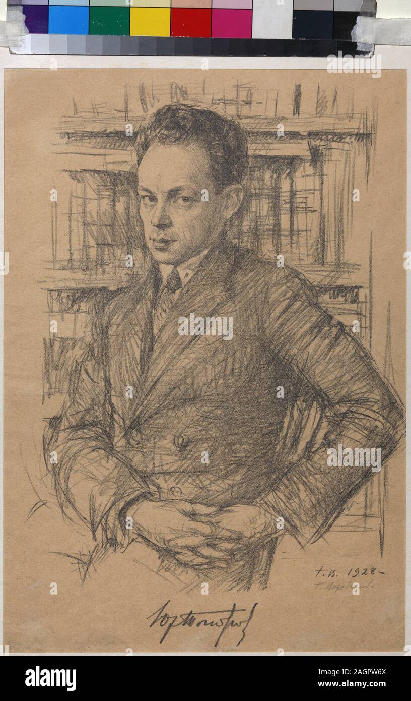 Portrait of Yury Nikolaevich Tynyanov (1894-1943). Museum: State Museum ...