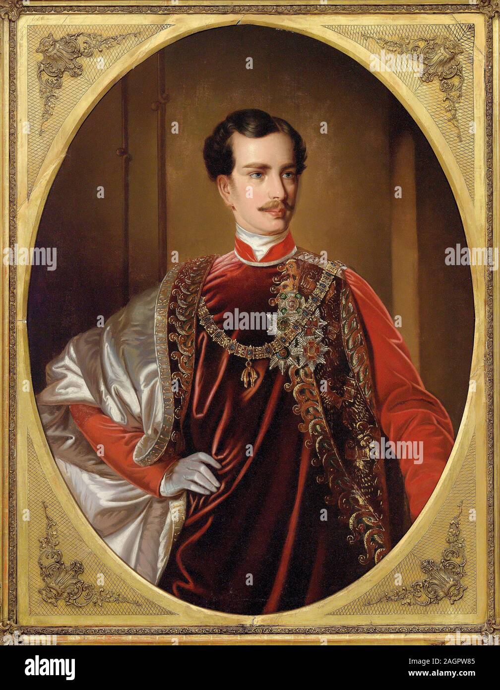 Portrait of Emperor Franz Joseph I of Austria. Museum: PRIVATE ...