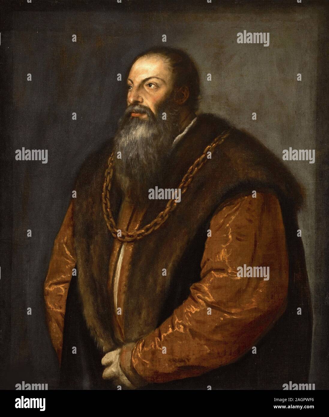 Portrait of Pietro Aretino. Museum: Frick Collection, New York. Author ...