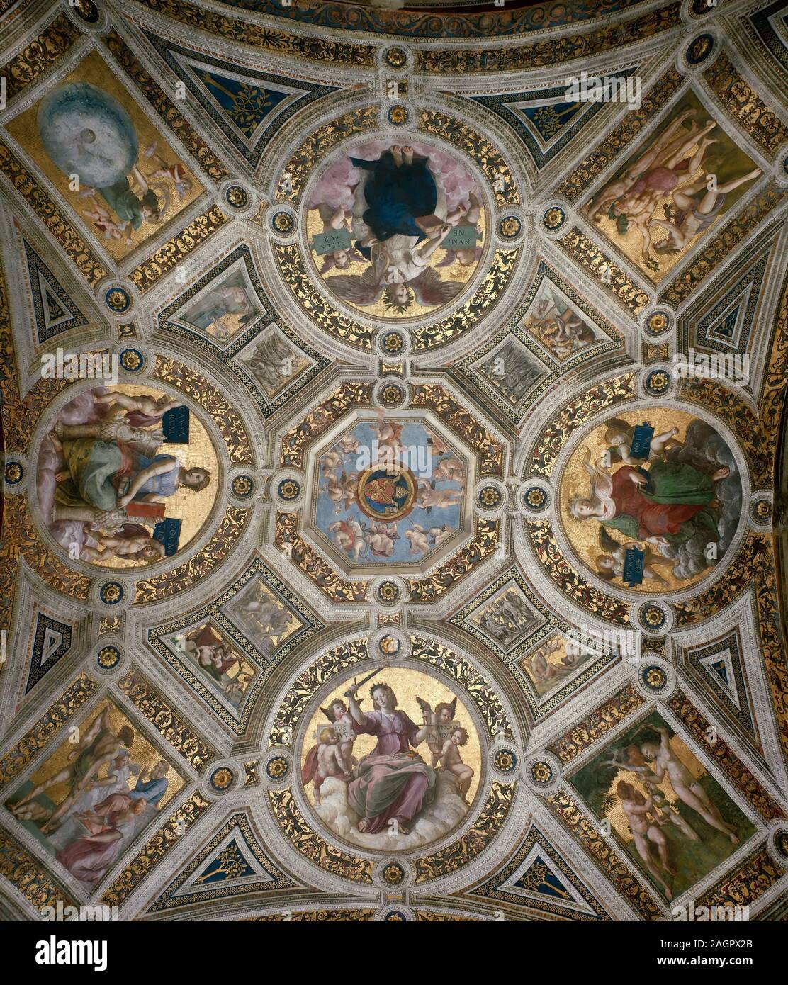 Raffaello santi stanza della segnatura hi-res stock photography and ...