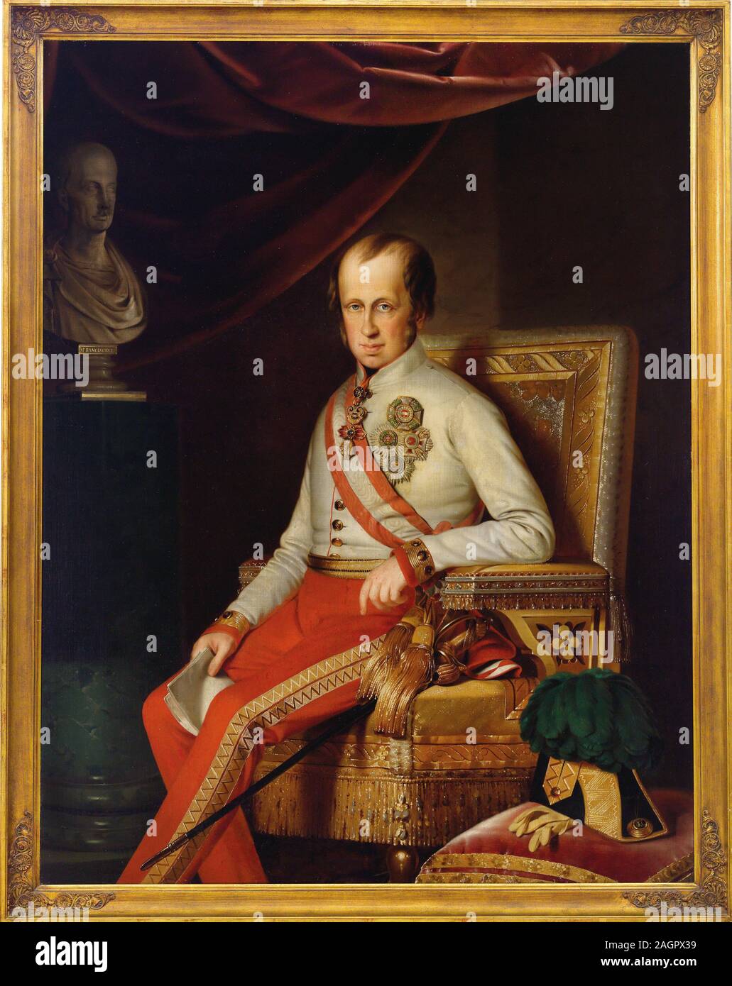 Portrait of Emperor Ferdinand I of Austria (1793-1875). Museum: PRIVATE ...