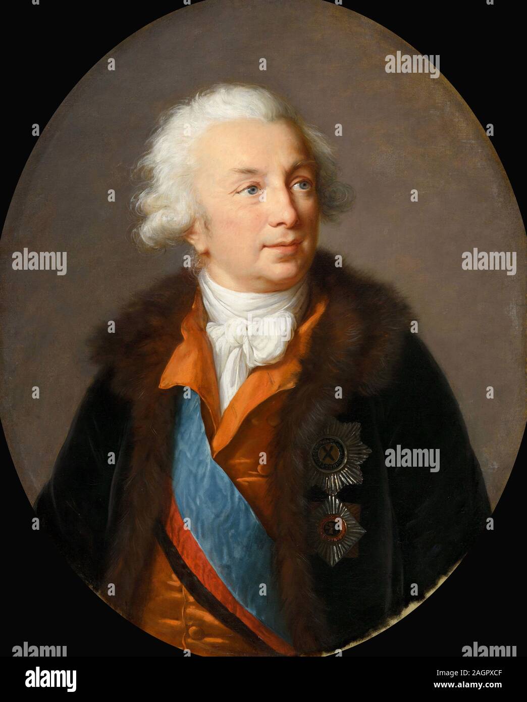 Portrait of the Count Ivan Ivanovich Shuvalov (1727-1797). Museum ...