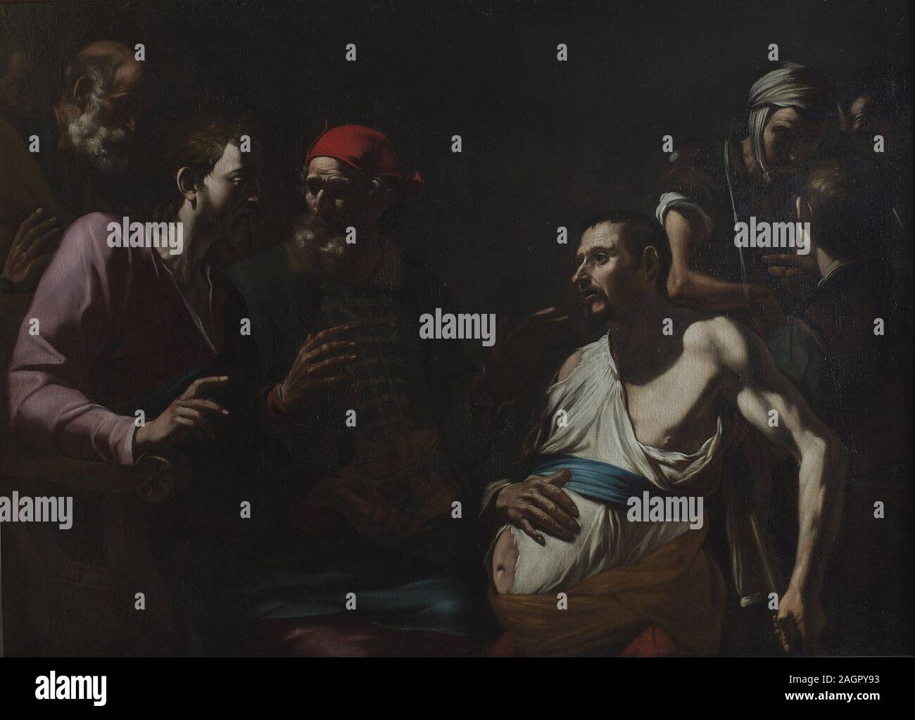 Healing the man with dropsy hi-res stock photography and images - Alamy