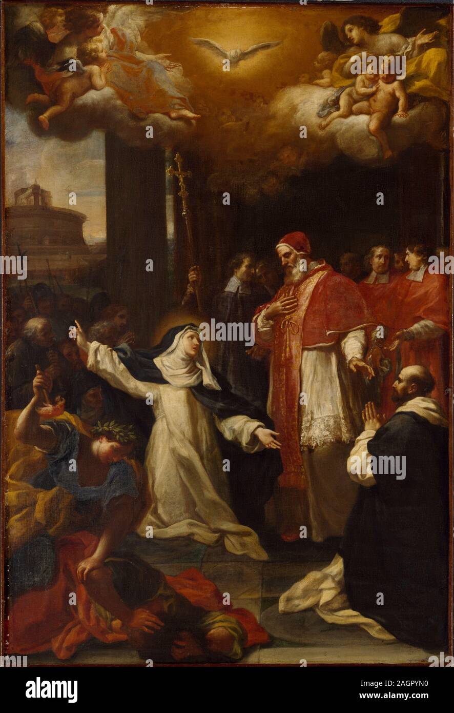 Saint Catherine Imploring Pope Gregory XI to Return from Avignon to ...