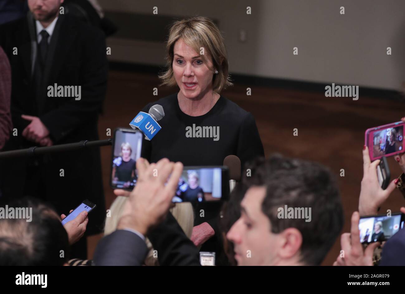 New York, NY, USA. 20th Dec, 2019. United Nations, New York, USA ...