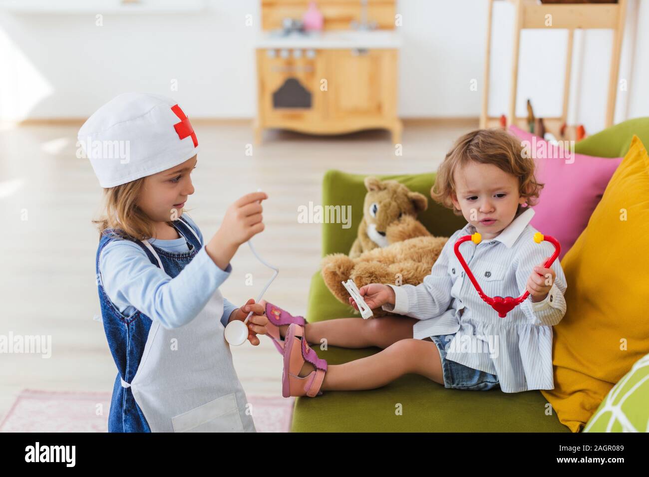 Doctor Child Hospital Room Game High Resolution Stock Photography and ...