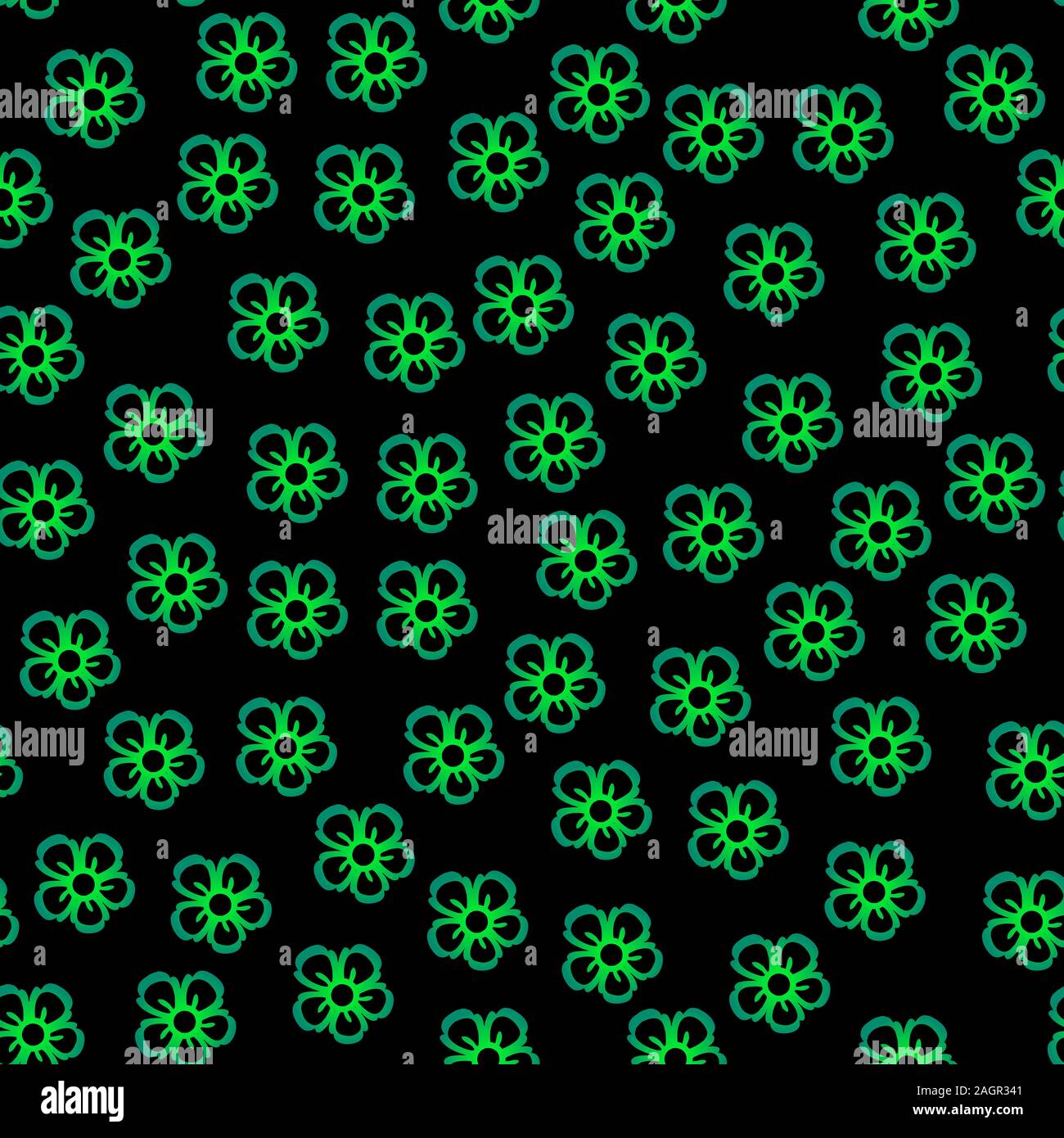 Simple random flower seamless repeat pattern background Stock Photo - Alamy