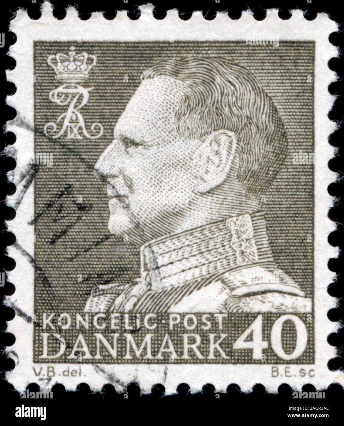 King Frederik IX Stock Photo - Alamy