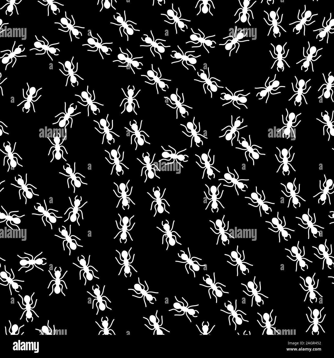 Ant line pattern seamless repeat background Stock Photo - Alamy