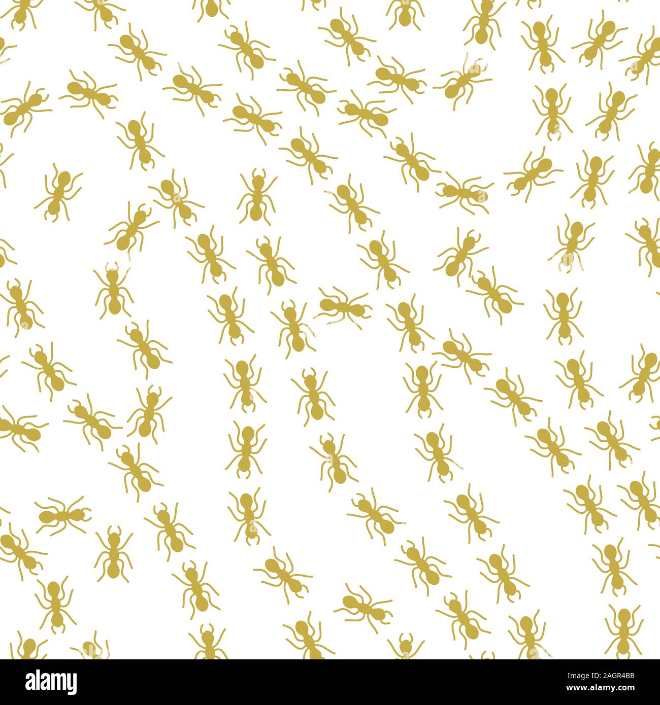 Ant line pattern seamless repeat background Stock Photo - Alamy