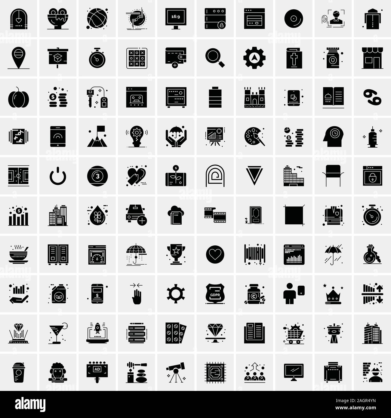 100 icons Cut Out Stock Images & Pictures - Alamy