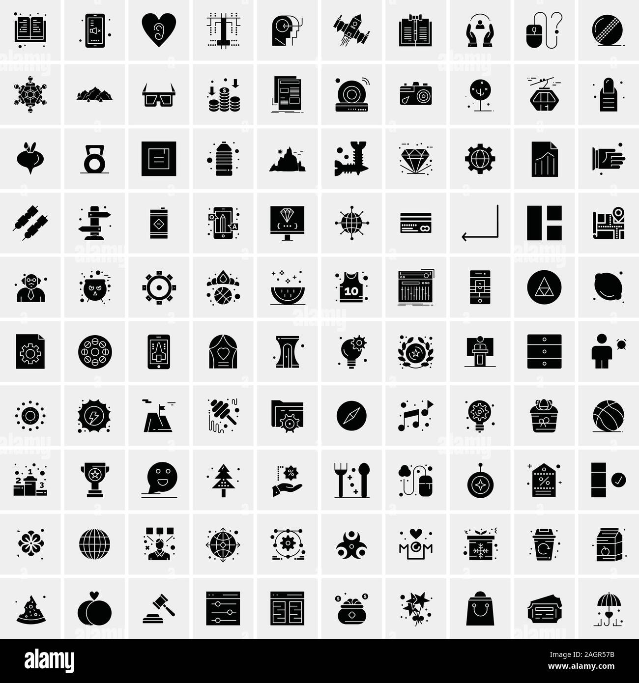 100 icons Cut Out Stock Images & Pictures - Alamy