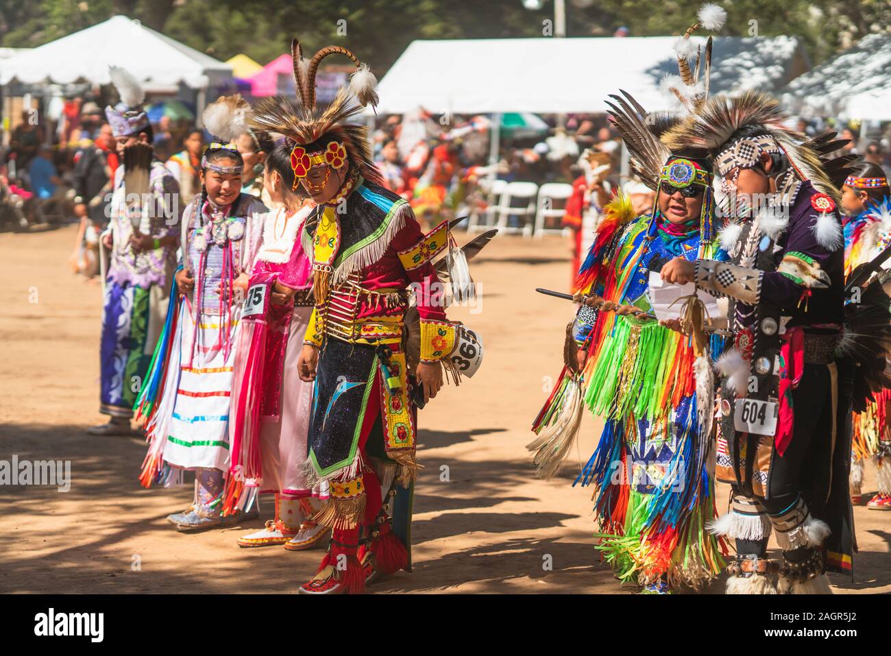 2019 Santa Ynez Chumash Inter-Tribal Pow Wow. Native Americans in Full ...