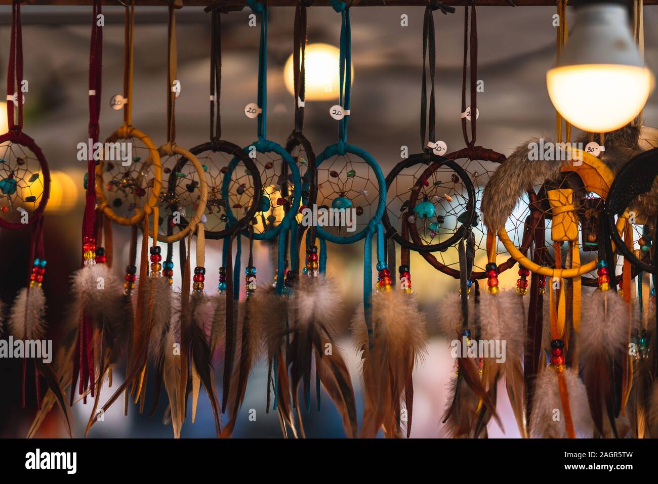 Pow Wow. Details of regalia and decorations. A variety of animal hides ...