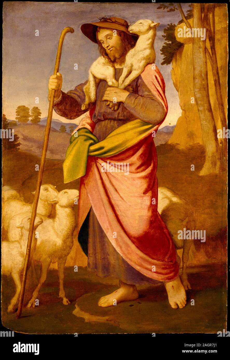 The Good Shepherd. Museum: Thorvaldsens Museum, Copenhagen. Author ...