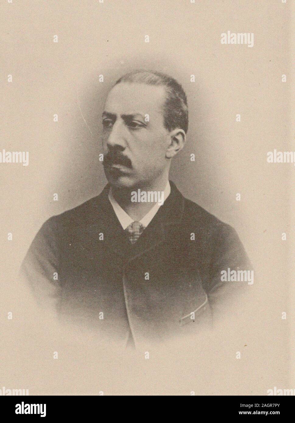 Portrait of the organist and composer Charles-Marie Widor (1844-1937 ...