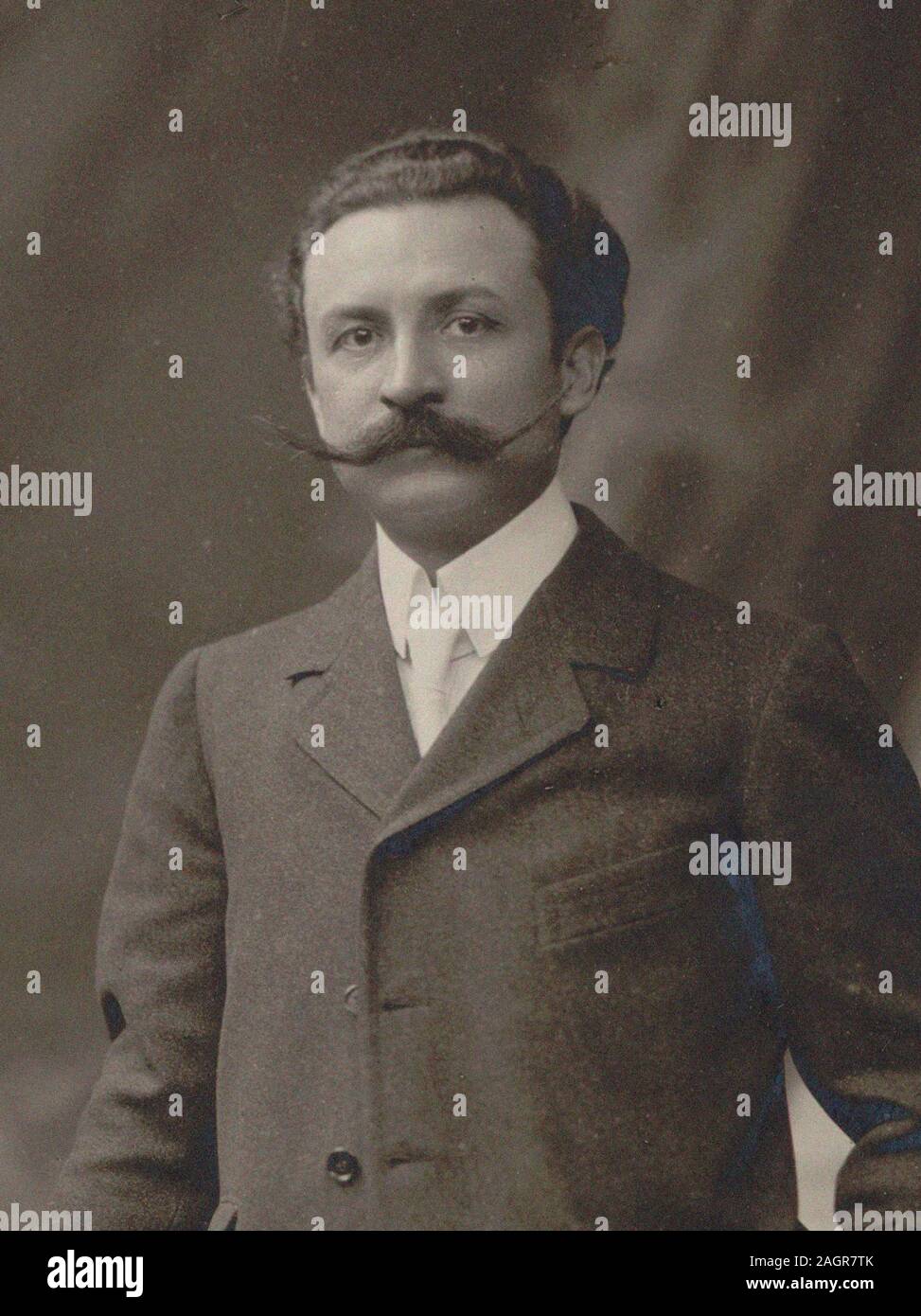 Portrait of the Composer Xavier Leroux (1863-1919). Museum: PRIVATE ...